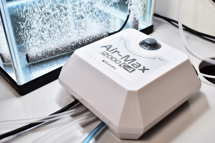 水作「Air-Max 12000 C-4」レビュー。静音性は？【エアーポンプ】 – アクアハーミット