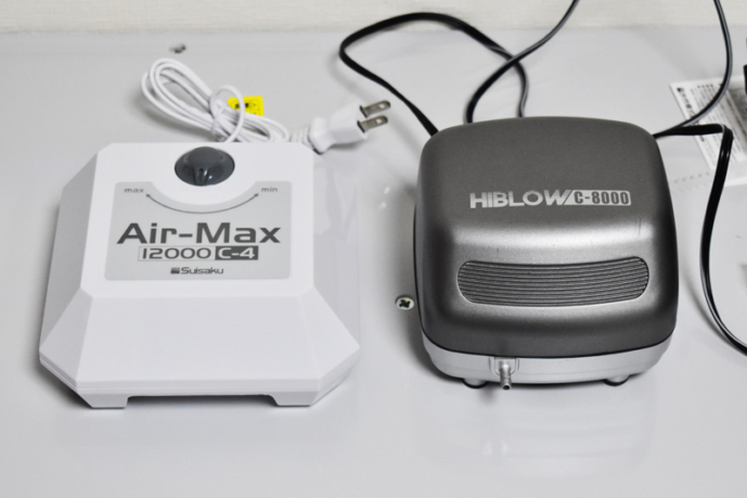 水作「Air-Max 12000 C-4」レビュー。静音性は？【エアーポンプ】 – アクアハーミット